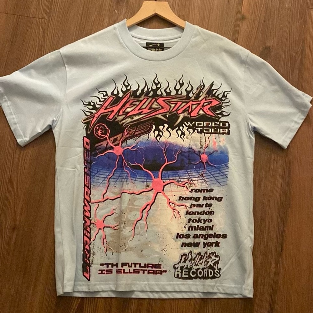Hell Star “Brainwashed World Tour” T-Shirt - Gem
